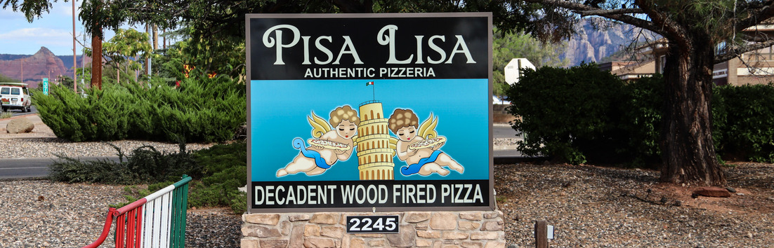 Pisa Lisa (Sedona, Arizona) | Stephen Travels